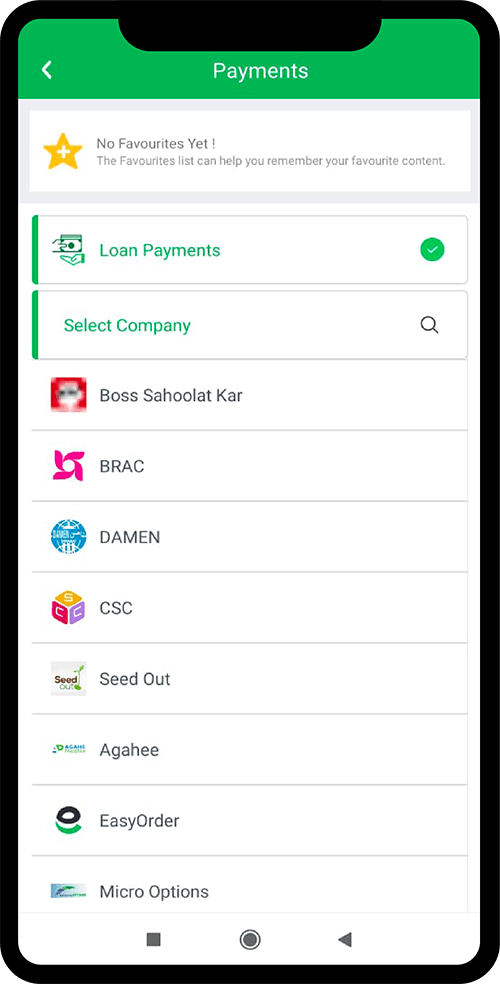 Manage cash payments by easypaisa customers
