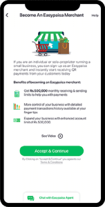 Become an easypaisa QR merchant and grow your business!