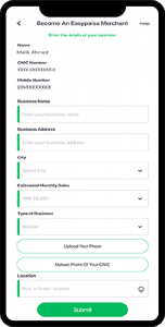 Become an easypaisa QR merchant and grow your business!