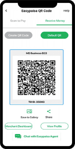 Become an easypaisa QR merchant and grow your business!
