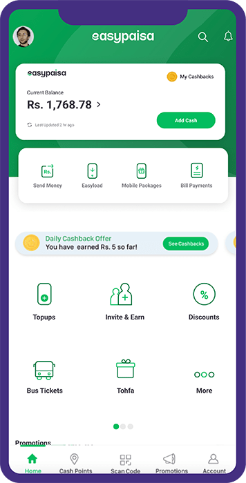 Activate asaan digital account & enhance limits with easypaisa