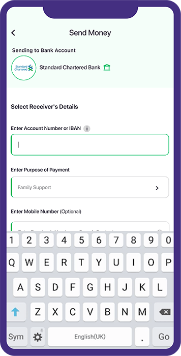 Transfer money to any bank account with easypaisa