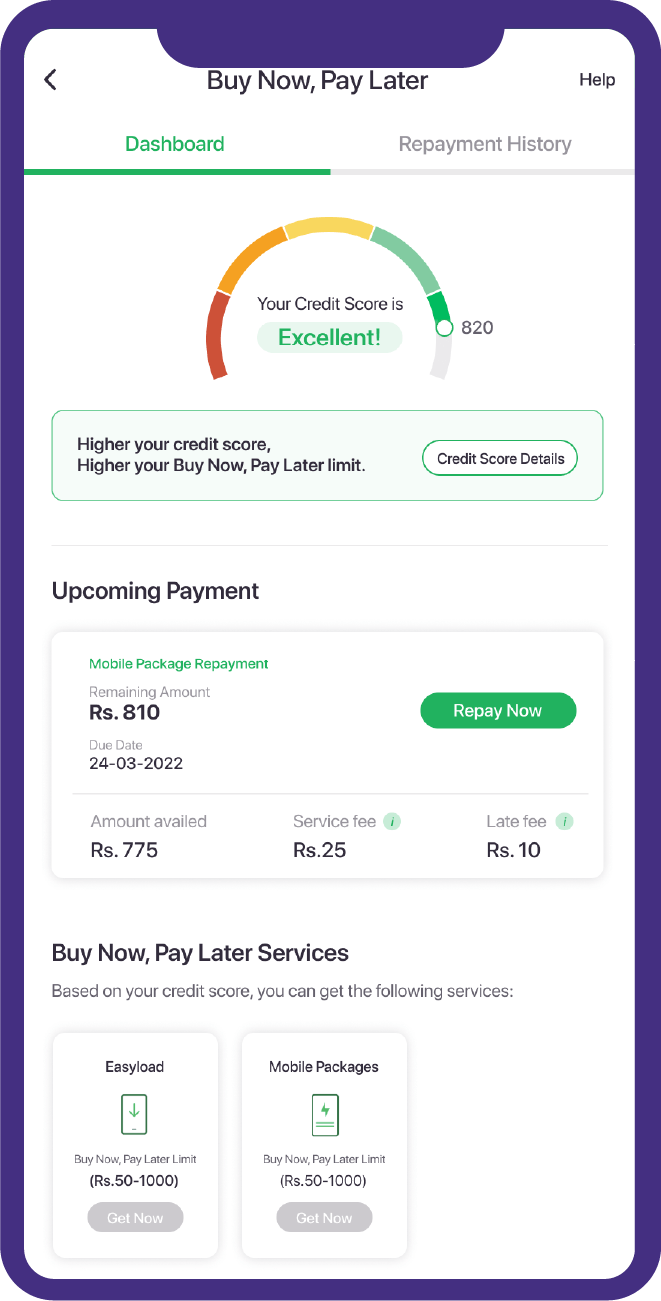 Recharge easyload with zero balance – easypaisa