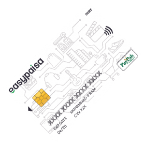 Order your all new easypaisa visa debit card via easypaisa app!