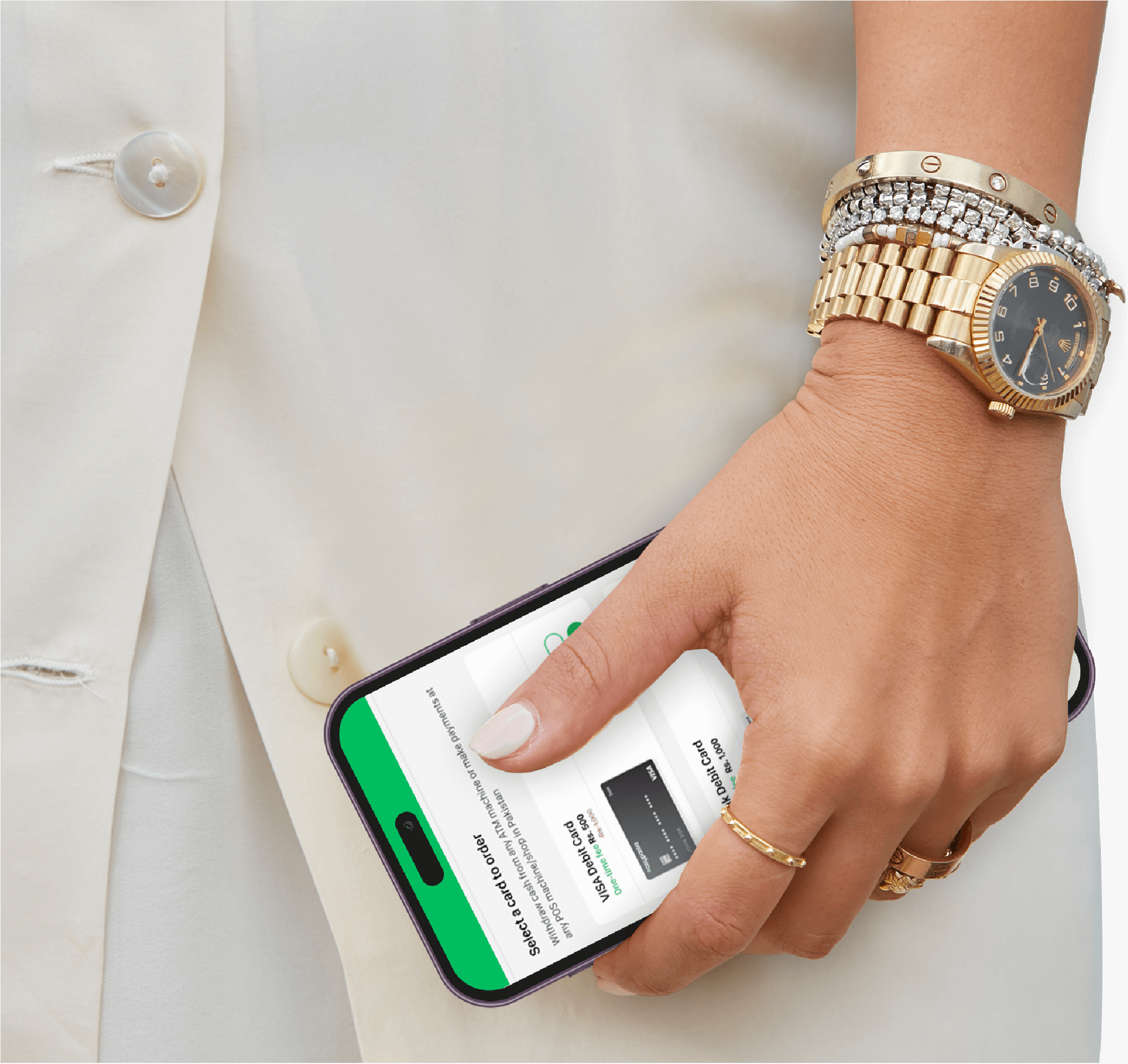 Order your all new easypaisa visa debit card via easypaisa app!